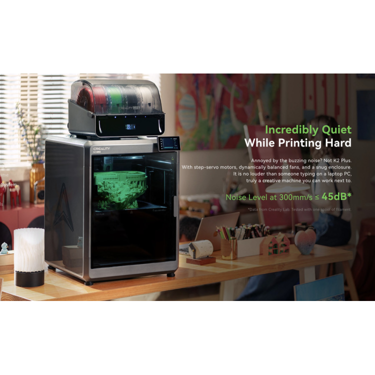 Creality K2 PLUS CFS Combo 3D Printer Multi Material Dual Ai Cameras ...